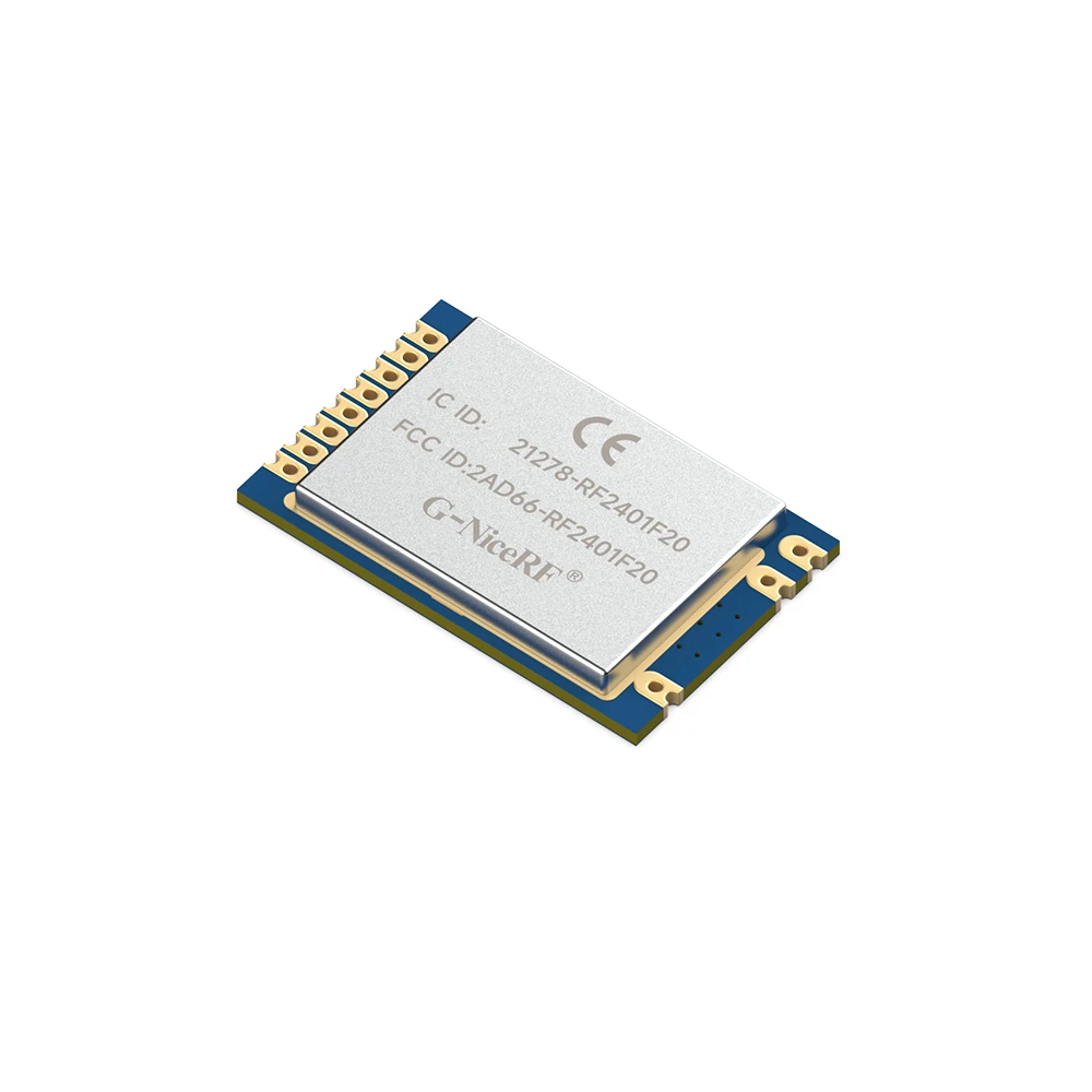 2pc-NiceRF-2-4G-RF2401F20-100mW-500M-Wireless-Transceiver-Module ...