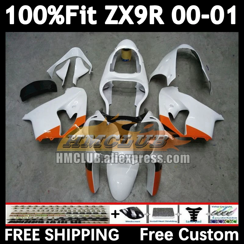 Cuerpos de inyección para KAWASAKI NINJA ZX 9R 9 R 900 2000 2001 165No ...
