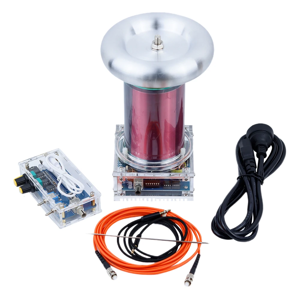 DIY finished high-frequency generator AC110-240V SSTC music Tesla coil ...