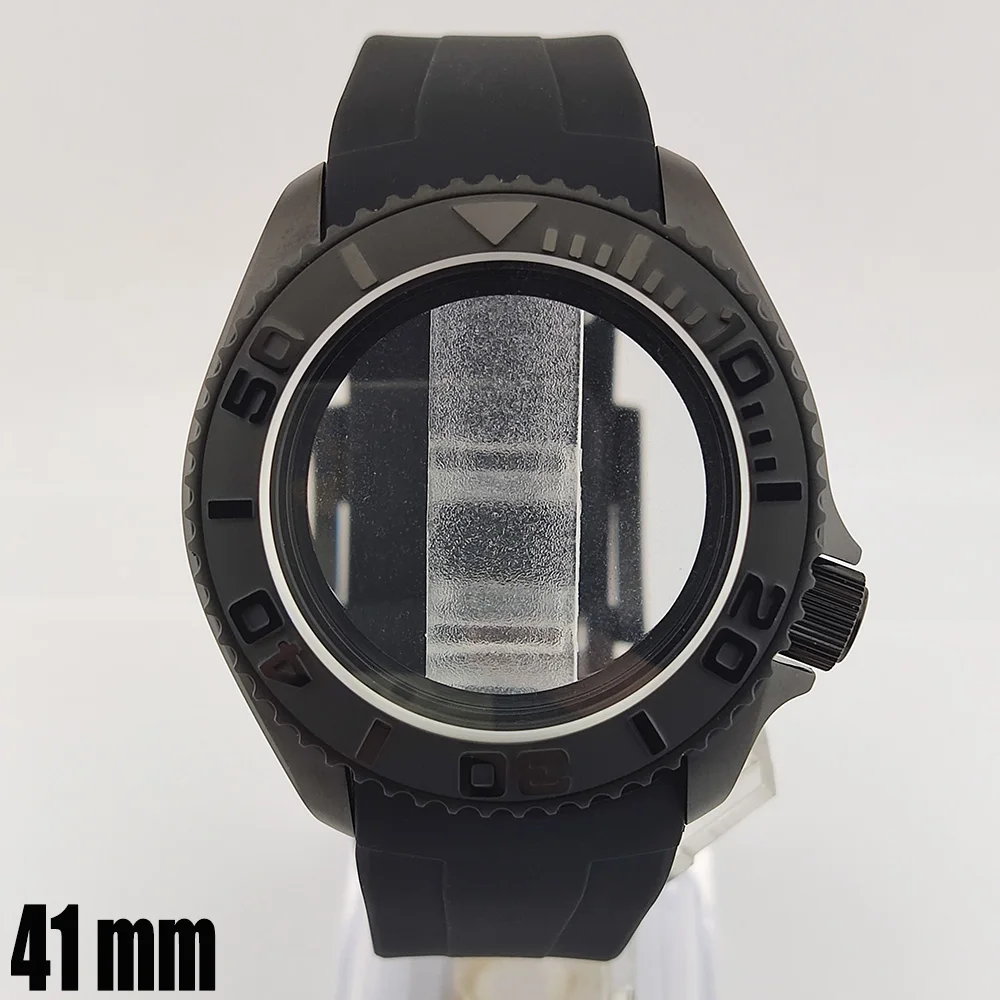 SKXHouseSKX009-Bo-tier-en-Acier-Inoxydable-NH35-41mm-Couronne-Vis ...