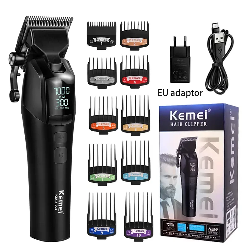 Kemei-New-Hair-Clipper-Professional-Barber-Clipper-Hair-Cuttitng ...