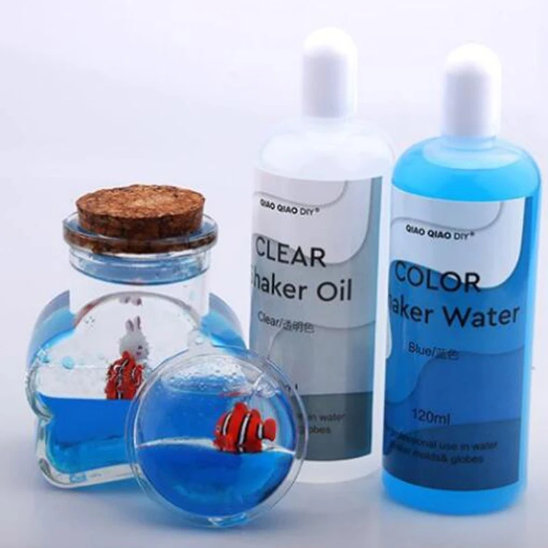 2-Garrafas-120ml-Silicone-Derramando-leo-Quicksand-UV-Resina-Ep-xi ...