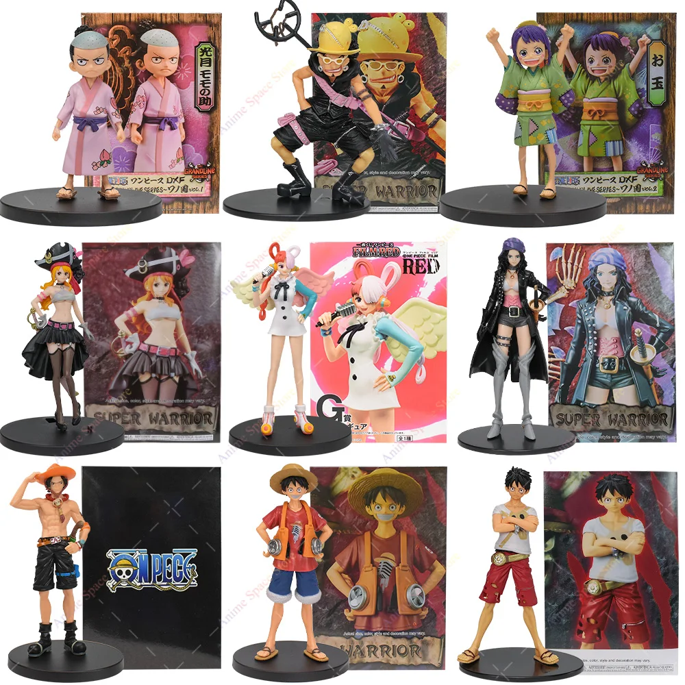 One Piece Figure The Grandline Lady Film Red vol.3 Nami Robin Uta Usopp Luffy Ace Zoro Action ...