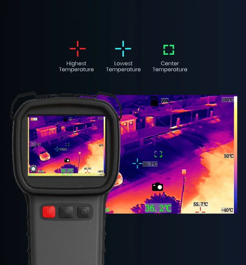 TIC Firefighting Thermal Imaging Camera That Allow Firefighters See ...