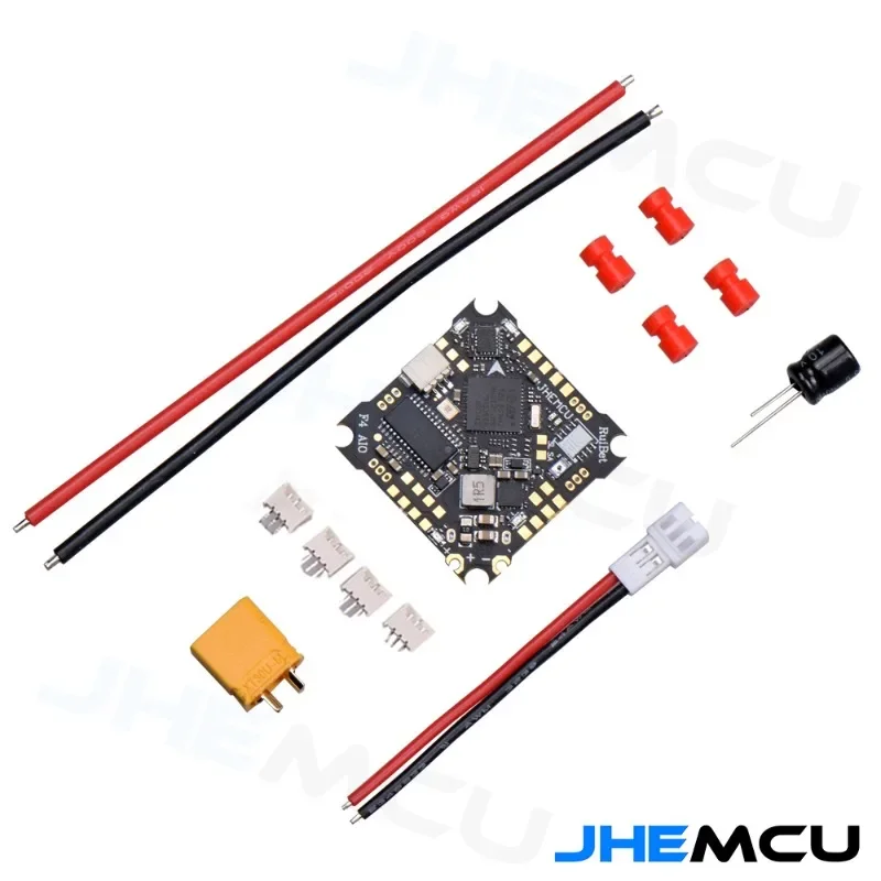 JHEMCU Ruibet F4 12A AIO Flight Contorl ESC 1-2S OSD 5V BEC For Whoop ...
