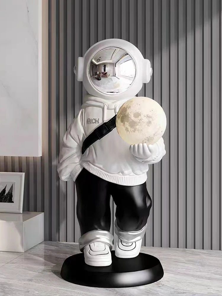 Home-Decor-Large-Astronaut-Floor-Decoration-Luxury-Living-Room ...