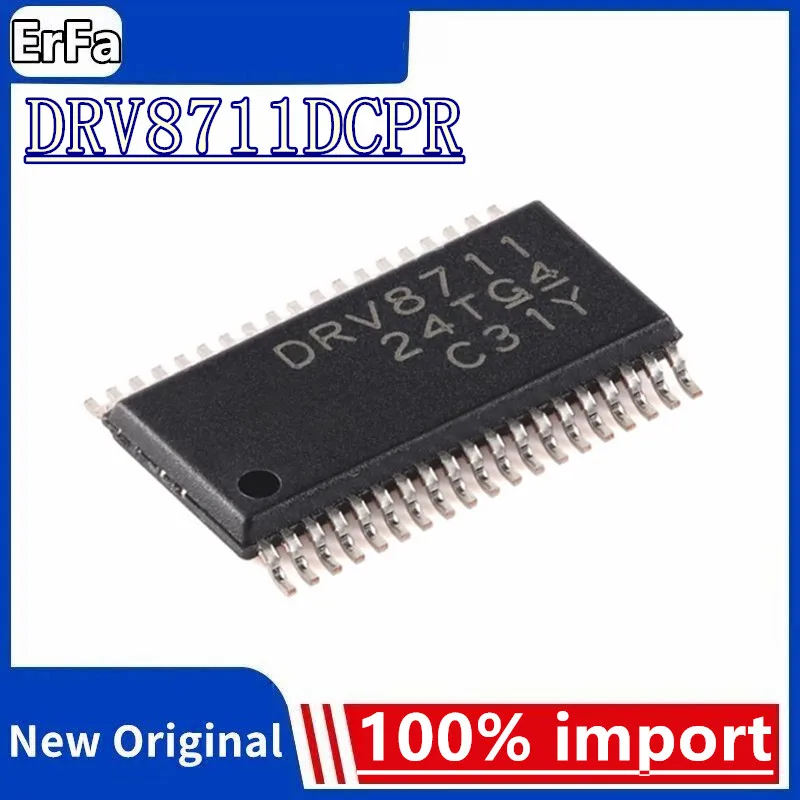 5pcs 100% New DRV8711DCPR HTSSOP-38 bipolar stepper motor gate driver chip