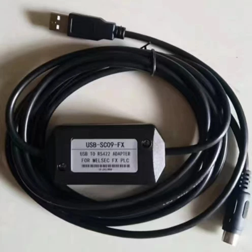 USB-SC09-FX PLC Programming Cable Adapter FOR FX0N FX1N FX2N FX0S FX1S ...
