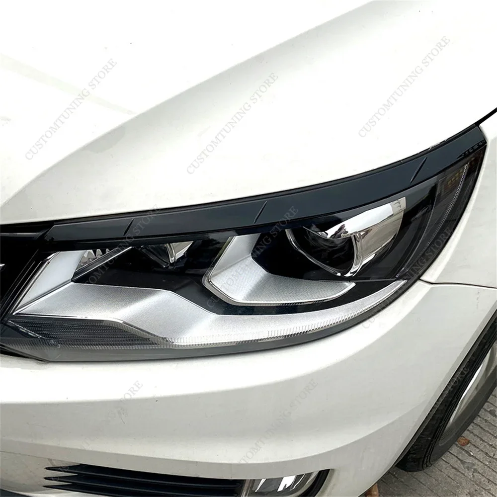 For VW TIGUAN MK1 5N Gloss Evil Eyebrows Eyelids TIGUAN TSI TDI R ...