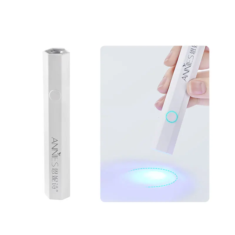 Hot Selling Hexagonal Hand Nail Lamp 12 Second Quick Drying Portable ...