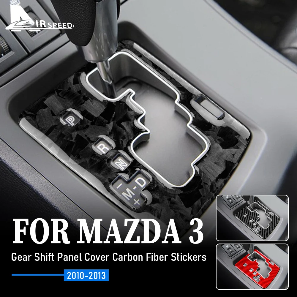 AIRSPEED Forged Carbon Fiber for Mazda 3 2010 2013 Accessories Car ...