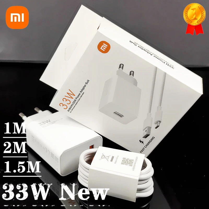 Poco X3 Pro Charger Xiaomi 33w Eu Fast Turbo Charge Type C Cable For ...