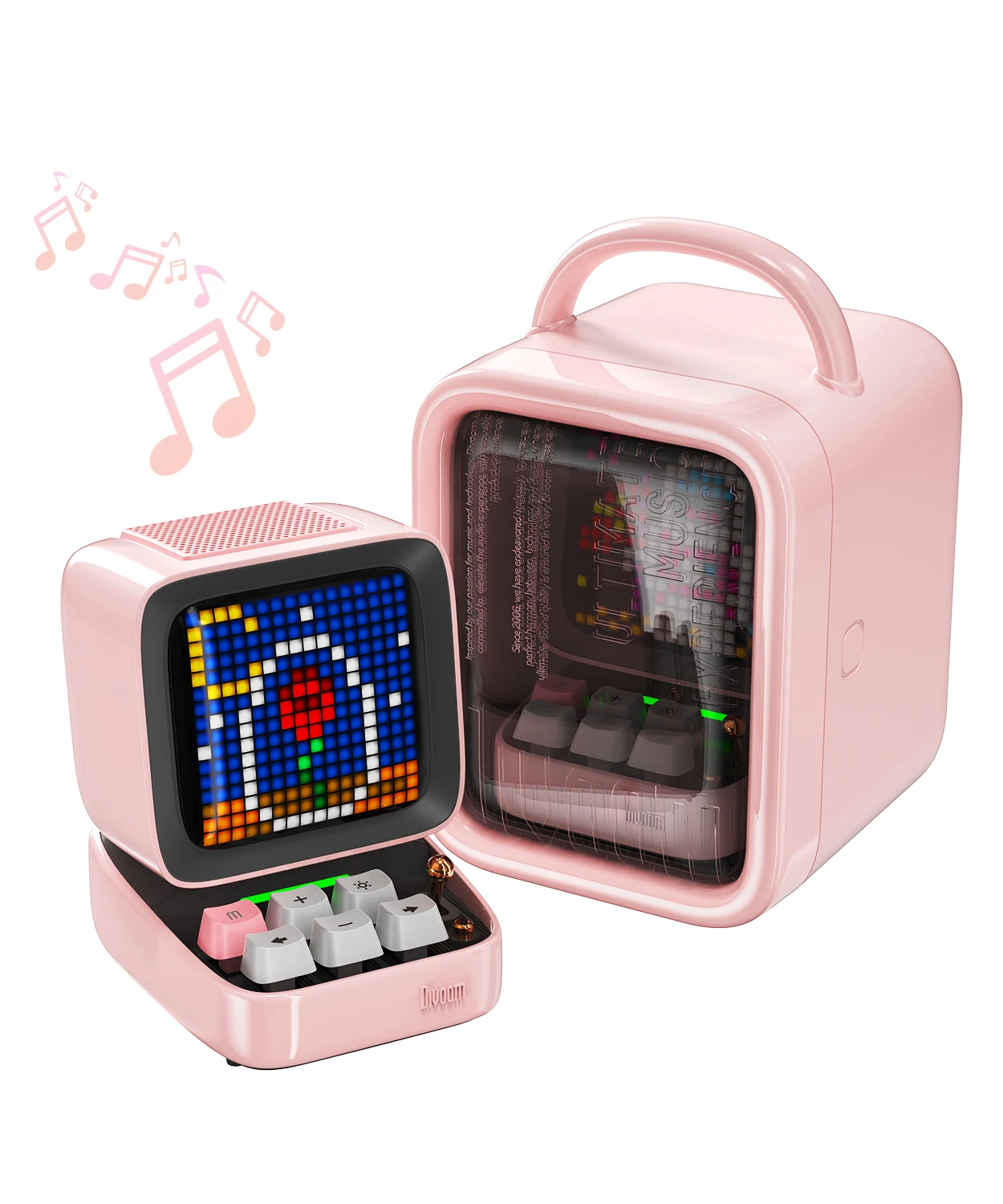 Divoom-Ditoo-Pro-Wireless-Bluetooth-Speaker-Game-portable-gaming-device ...