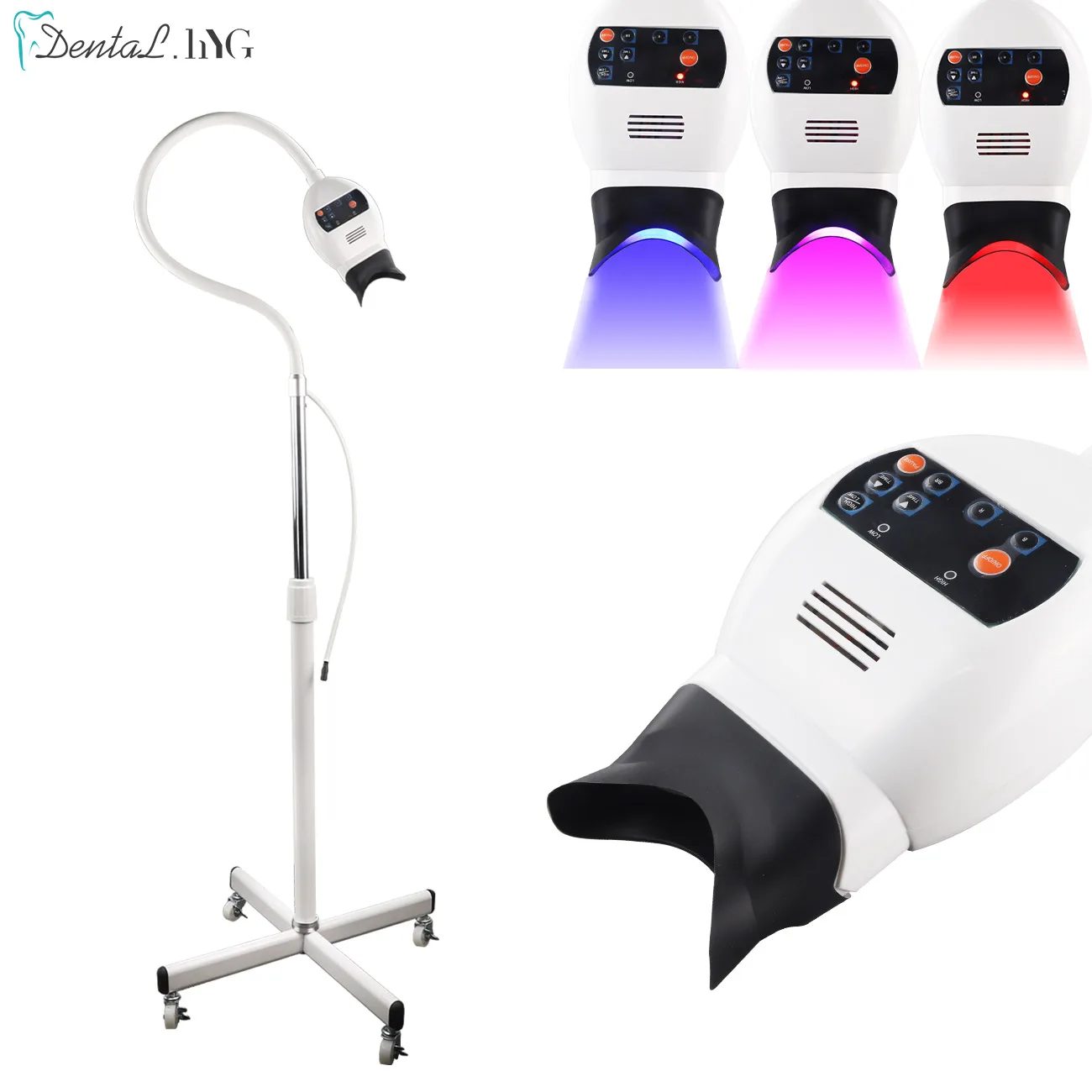 Dental-Cold-Light-Lamp-3Color-Teeth-Whitening-Machine-Bleaching ...