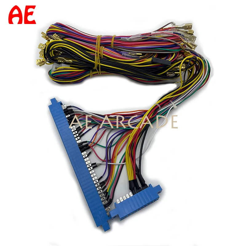10PIN-36-PIN-Jamma-Cable-Harness-Connector-Female-Wire-2-Interfaces-for ...