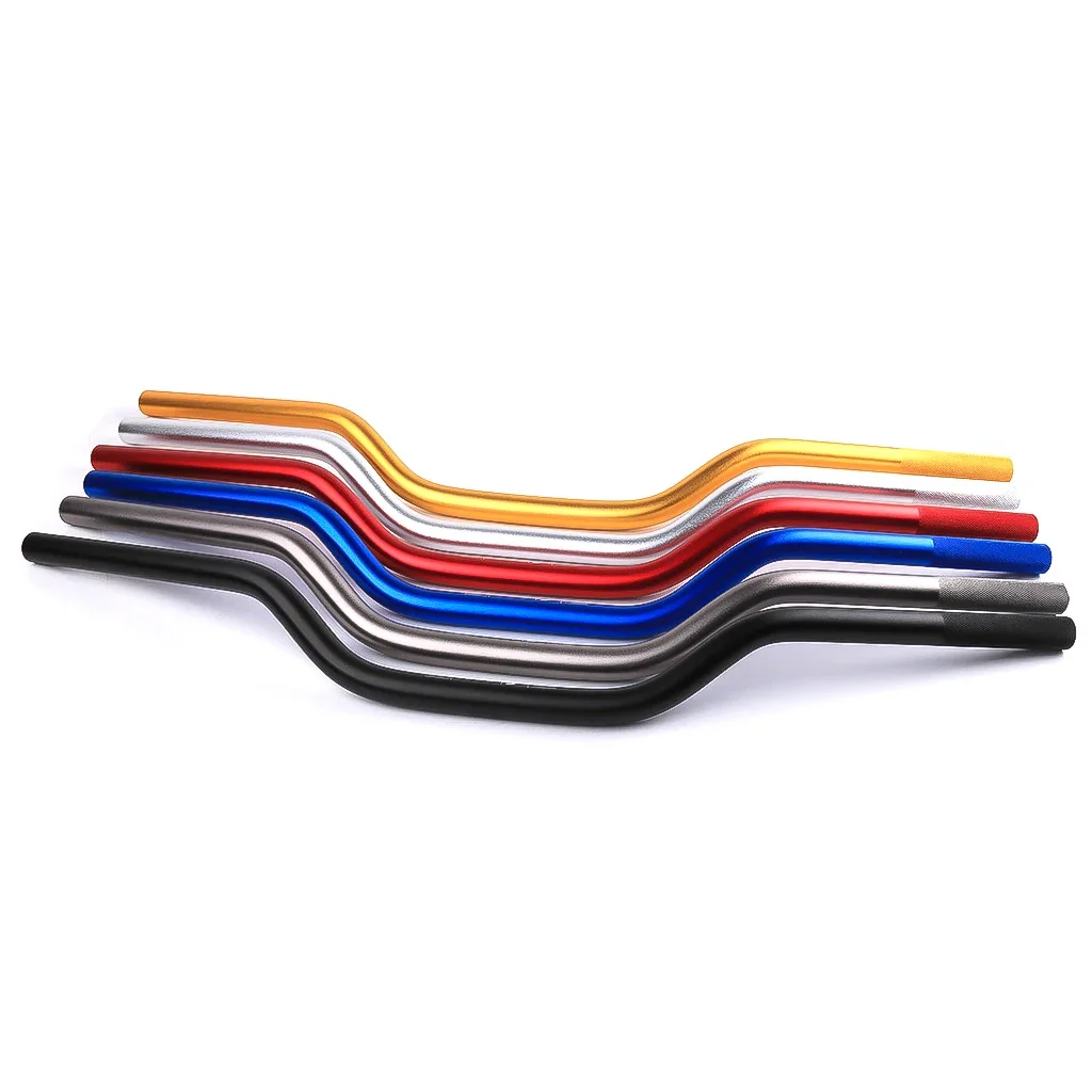 72cm 7/8'' 22mm CNC Aluminum Motorcycle Handle Bars Handlebar Handle ...