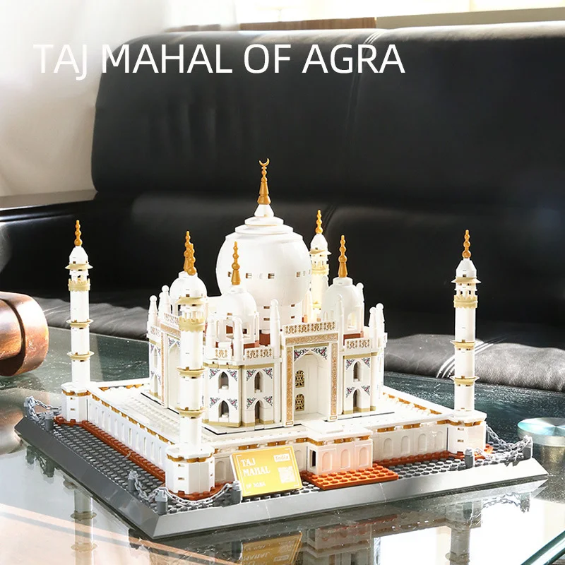 World-Famous-Modern-Architecture-India-Taj-Mahal-Of-Agra-Building-Block ...