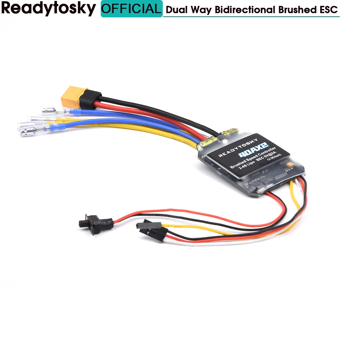 40A-Dual-Way-Bidirectional-Brushed-Electric-Speed-Controller-40A-x-2 ...