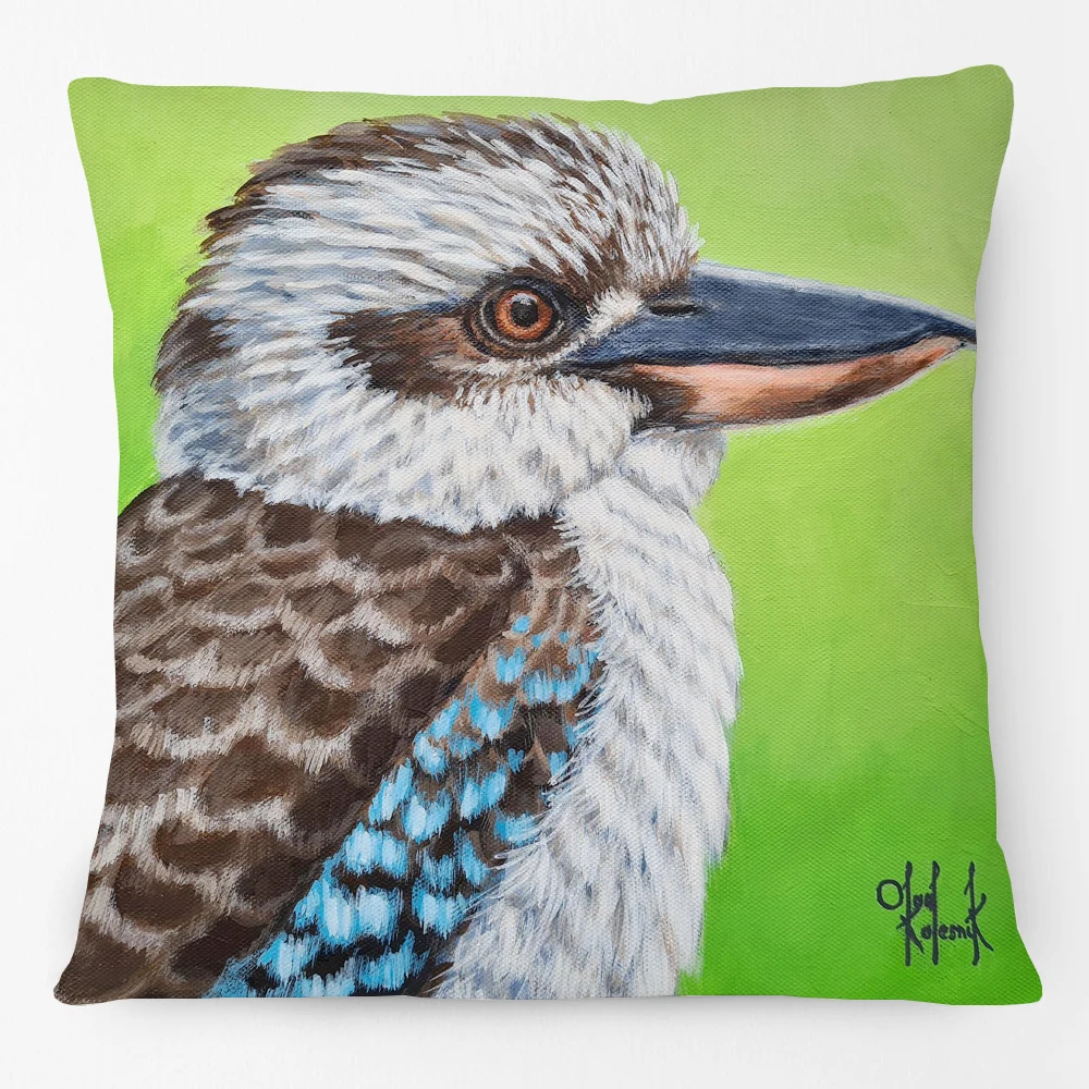 Oil-Painting-Birds-Posters-Cushion-Covers-European-Goldfinch-Robin ...