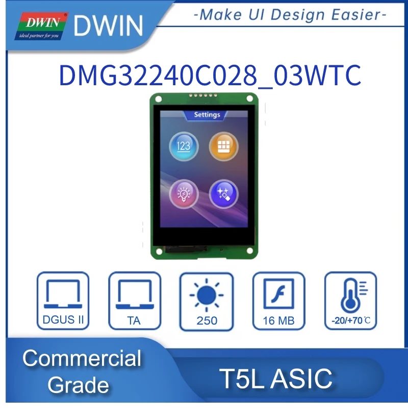 Dwin-2-8-Inch-240-320-Pixels-Resolution-262K-Colors-TN-TFT-LCD-HIM ...