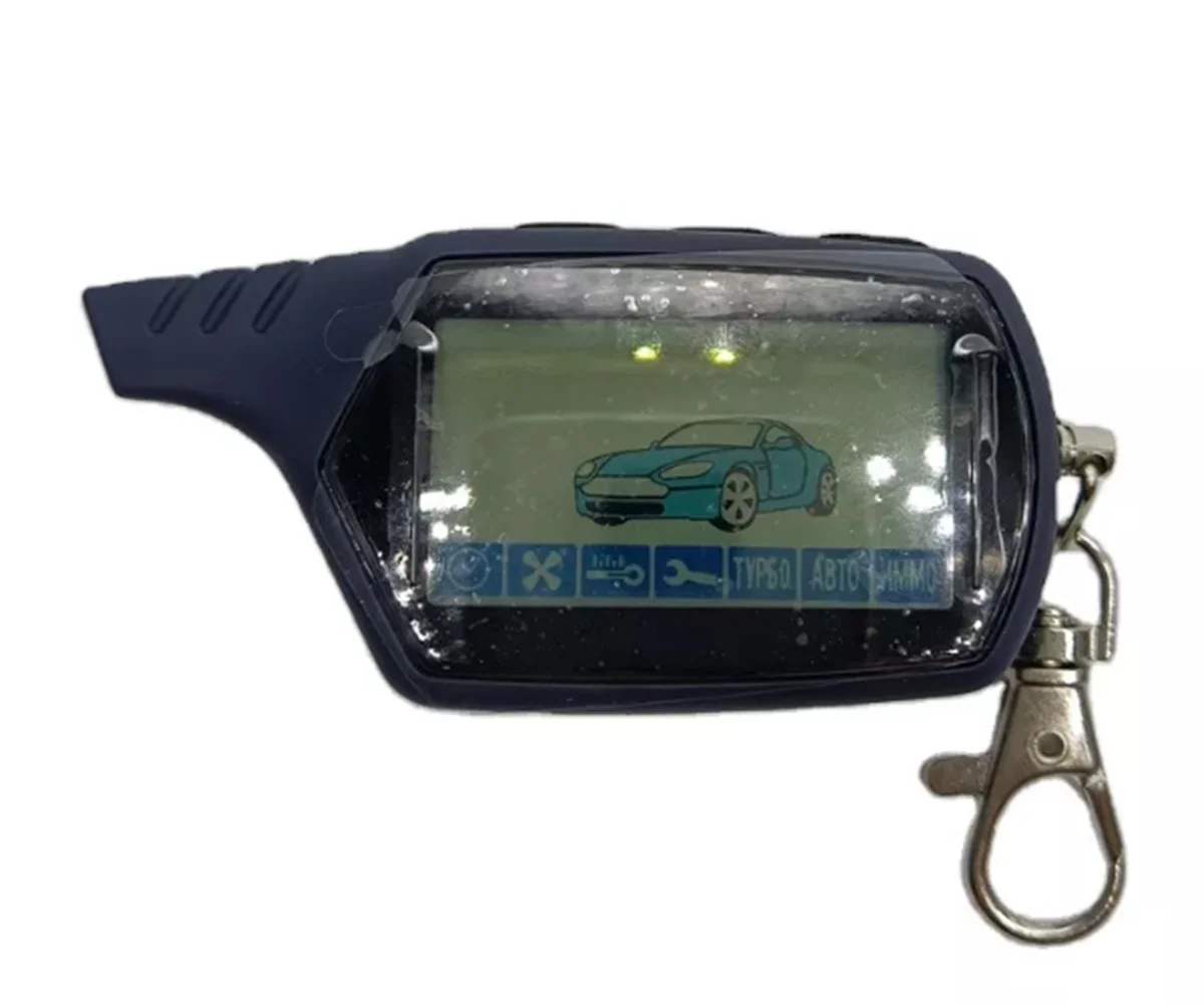 Starline A91 Two Way Lcd Remote Control Key Fob Chain Keychain Russian ...