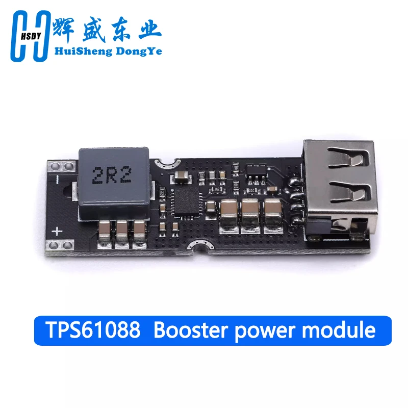 TPS61088 Single Cell Lithium Battery Boost Power Module Board 3.7V 4.2V ...