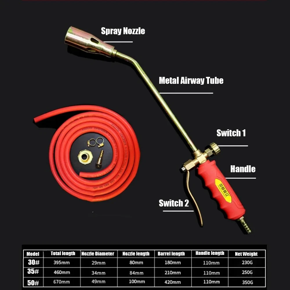 Household Barbecue Stove Gas Spark Torch Flame Injector Gas Liquefied ...