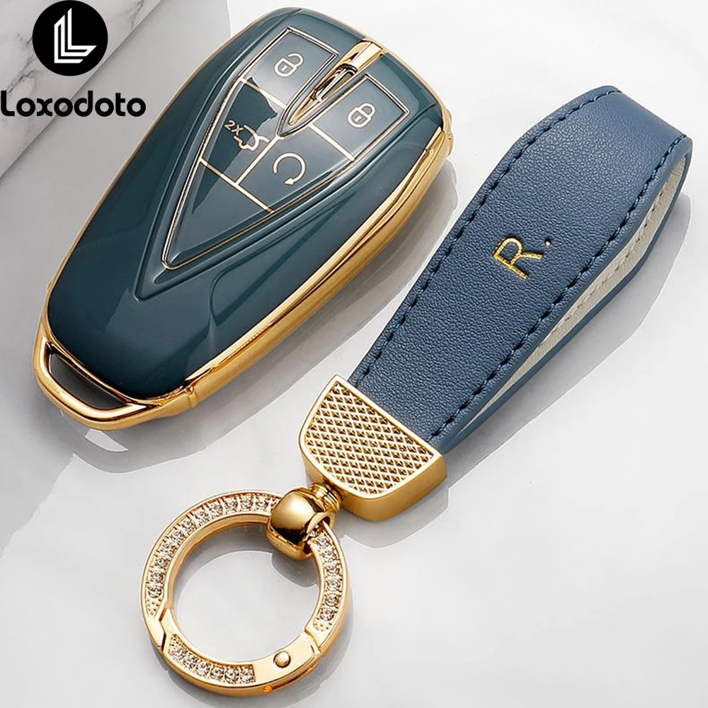 TPU-Smart-Holder-Keychain-Accessories-Car-Key-Cover-for-Changan-Unic ...