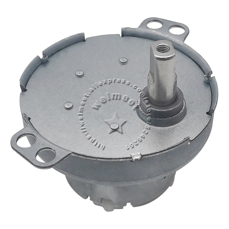 JS 50T 큰 토크 메탈 기어 기어 박스, 감속 기어 모터, 듀얼 플랫 태핑 샤프트, DC3V, 5V, 6V, 12V, 24V ...