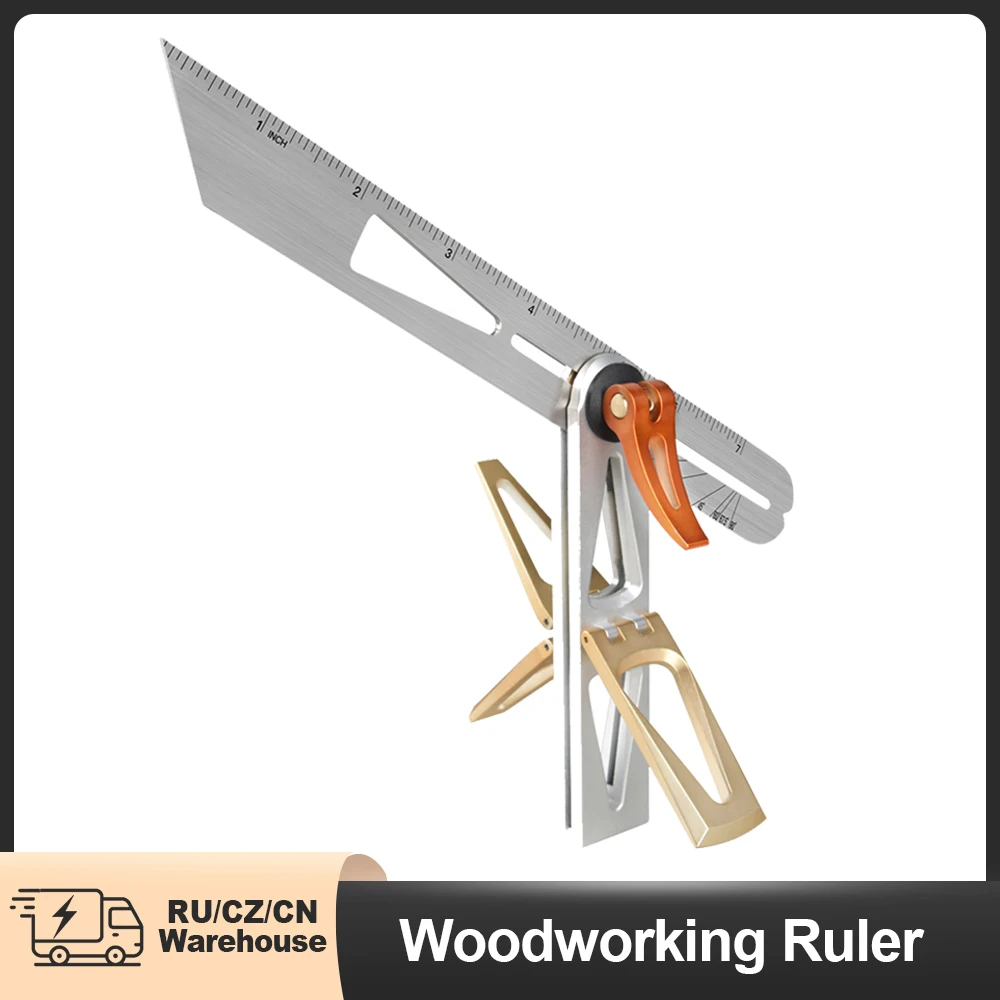 Heavy-Movable-Angle-Ruler-90-45-Degree-Combination-Folding-Ruler-8-1-6 ...