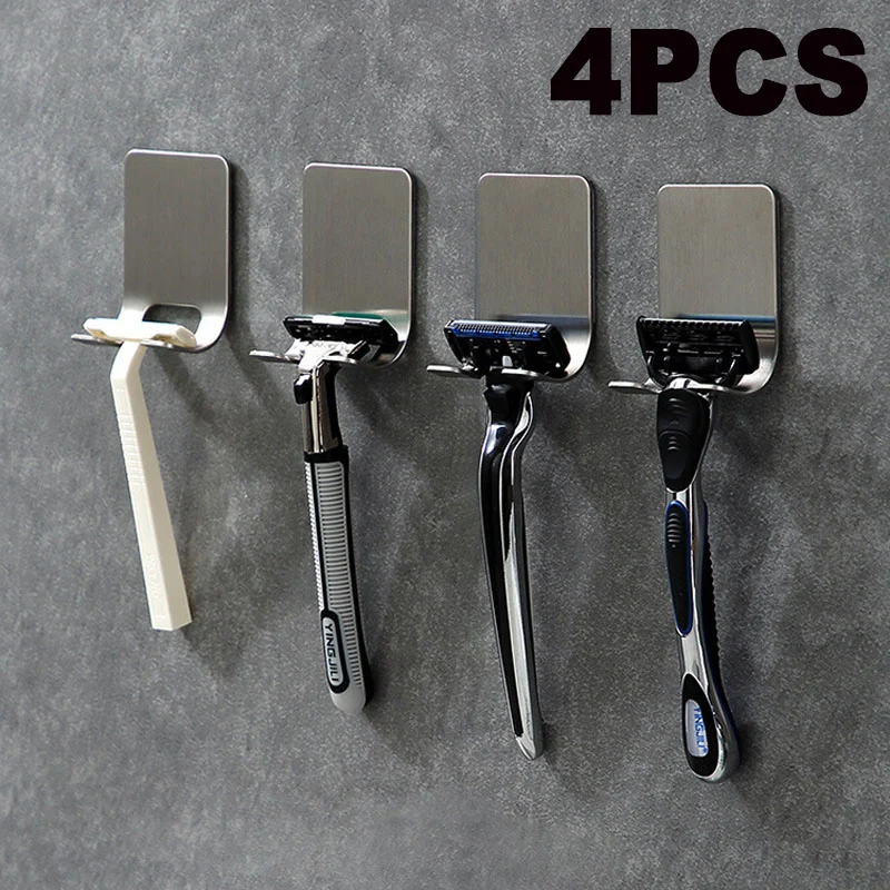 Wall-Razor-Holder-Storage-Hook-Shaving-Razor-Rack-Men-Shaver-Holder ...