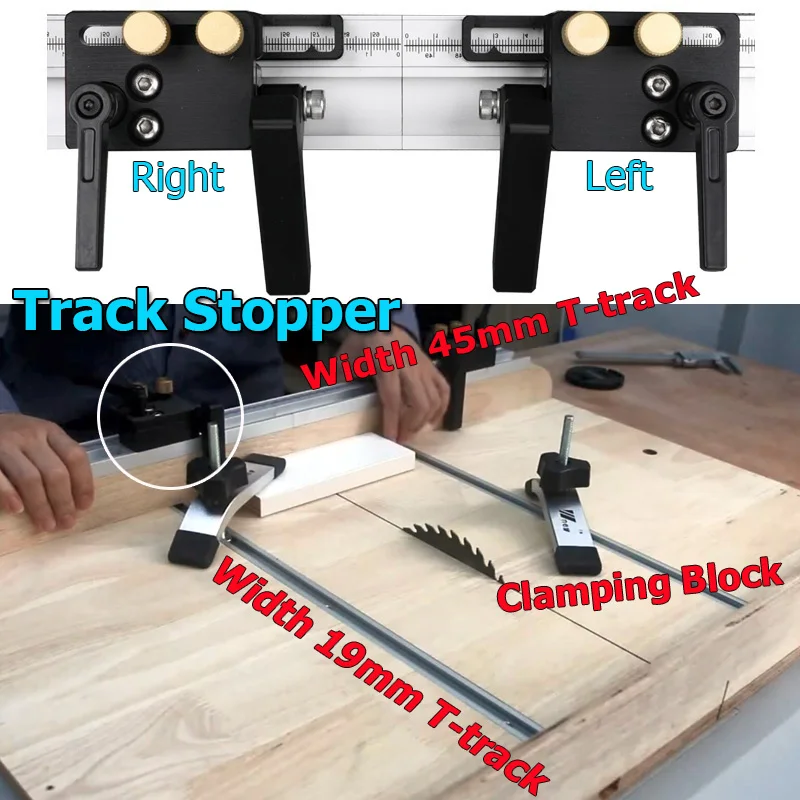 Aluminium-Alloy-Slot-Miter-Track-Track-Stopper-Clamping-Block-for ...