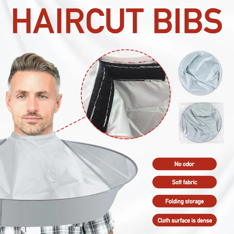 New Haircut Cloak Cloth Hair Dye Three Dimensional Breathable Household ...