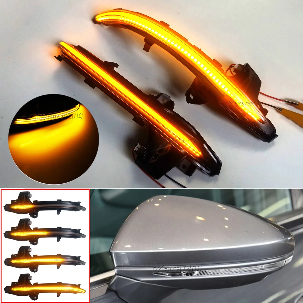 LHD For Audi A6 C8 4A A7 4K A8 D5 4N 2019 2020 LED Dynamic Turn Signal ...