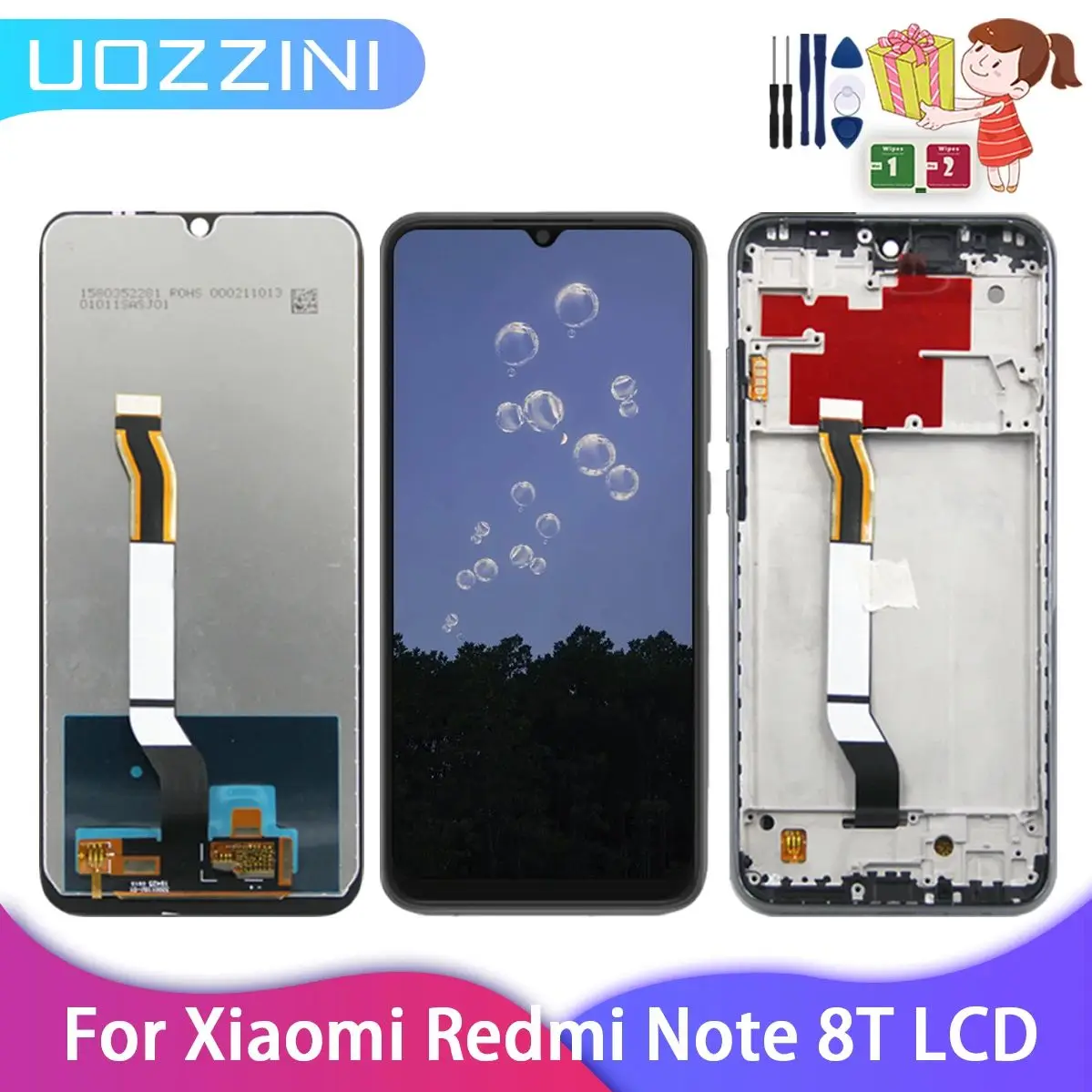 6-3-LCD-For-Xiaomi-Redmi-Note-8T-Display-Touch-Screen-Digitizer ...