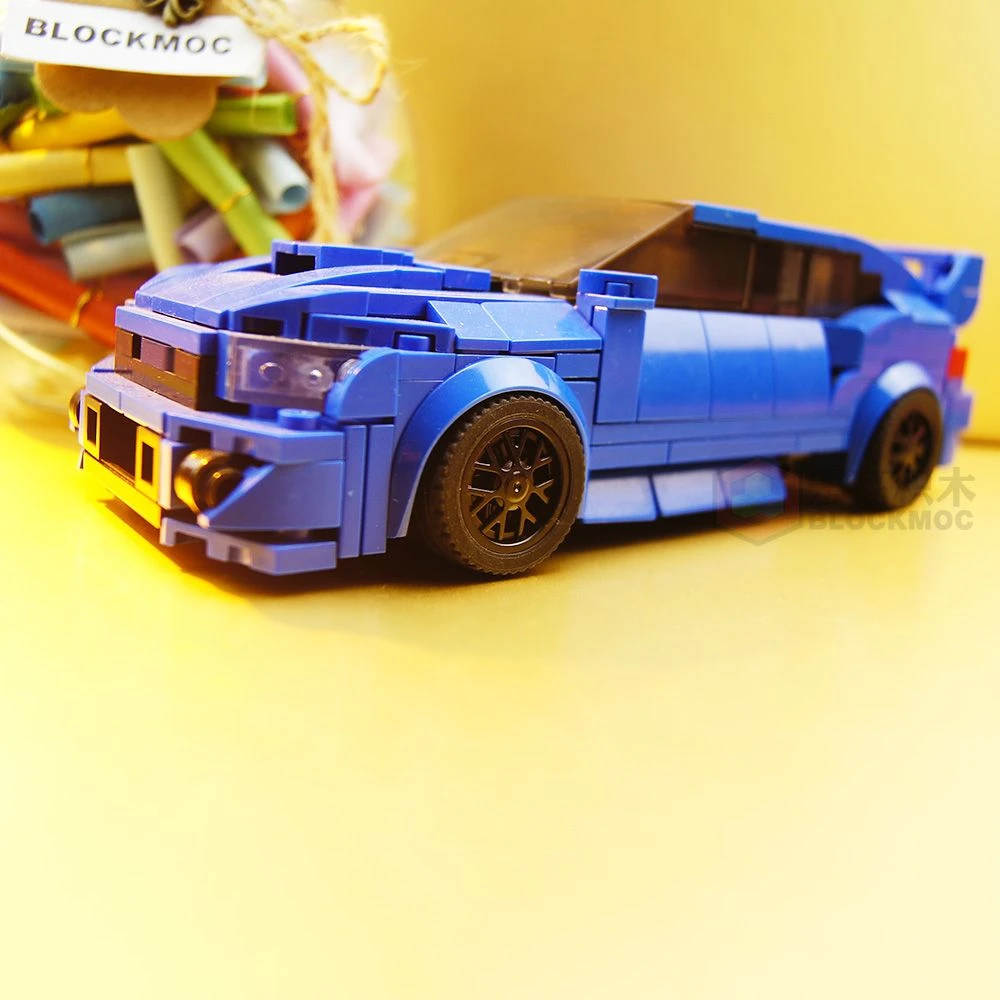 Moc Technical Brick Speed Champions Subarues Wrx Sti Rally Racing ...