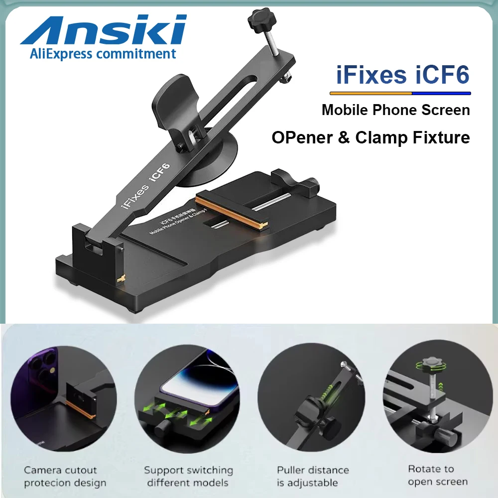 IFixes iCF6 Mobile Phone Opener &Clamp Fixture for IPhone Android Phone ...