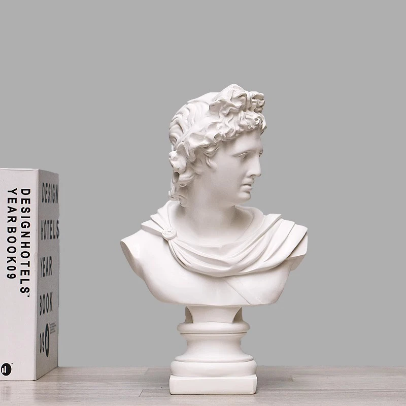 30-cm-Ancient-Greek-mythological-figure-Apollo-plaster-statue-resin ...