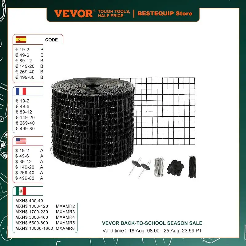 VEVOR-Solar-Panel-Bird-Guard-Critter-Guard-Roll-Kit-Stainless-Steel ...