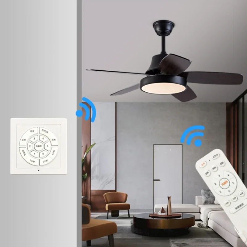 48-inch-Smart-Fan-Light-Ceiling-Macarons-Ceiling-Fan-Light-Remote ...