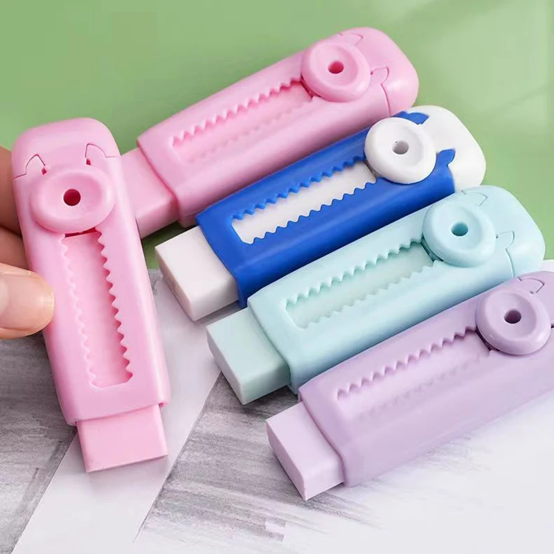 Creative-Sliding-Erasers-Push-and-Pull-Pencil-Eraser-Retractable-Pencil ...