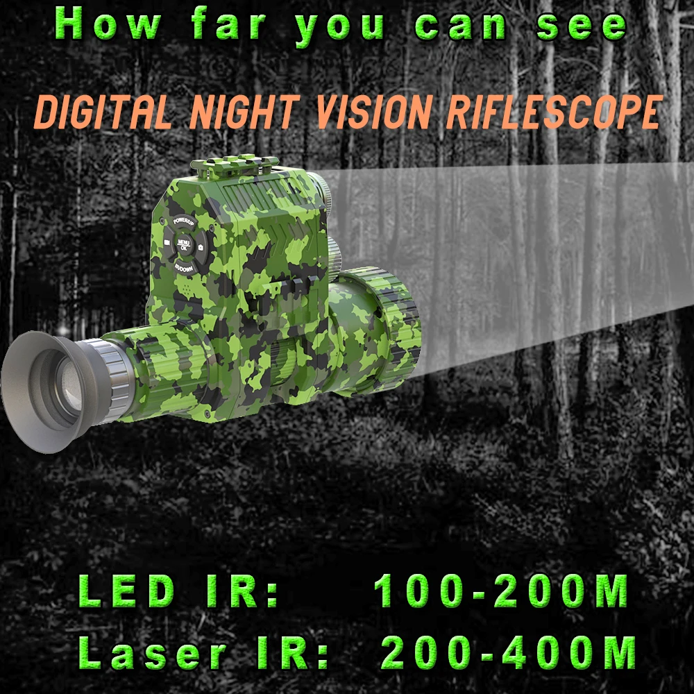 Megaorei-NK007-Night-Vision-Riflescope-Hunting-Scopes-Optics-Sight ...
