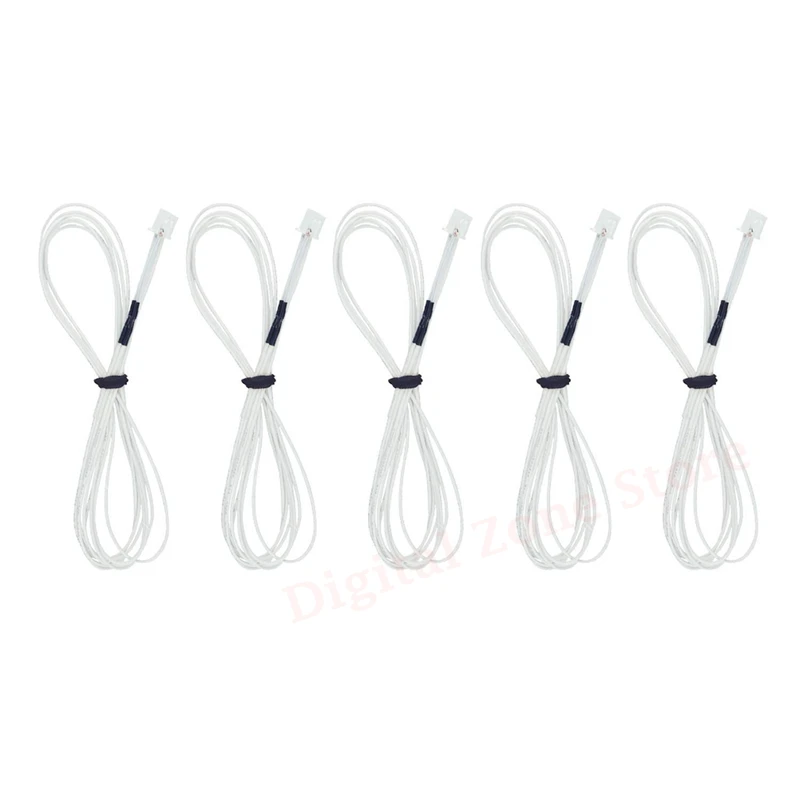 5Pcs-3D-Printer-Thermistor-NTC-100K-3950-Temp-Sensor-for-Creality-Ender ...