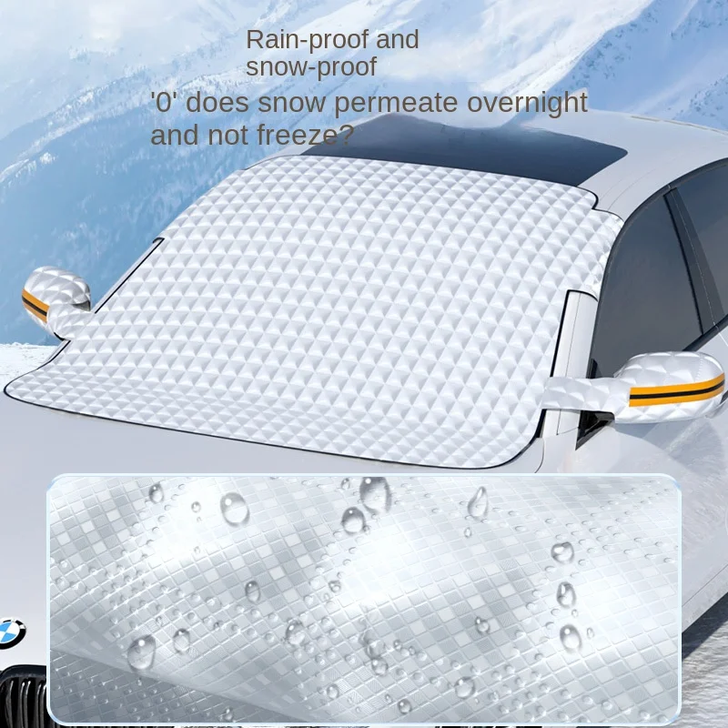 Car-snow-shield-thickened-front-windshield-cover-frost-and-frost ...