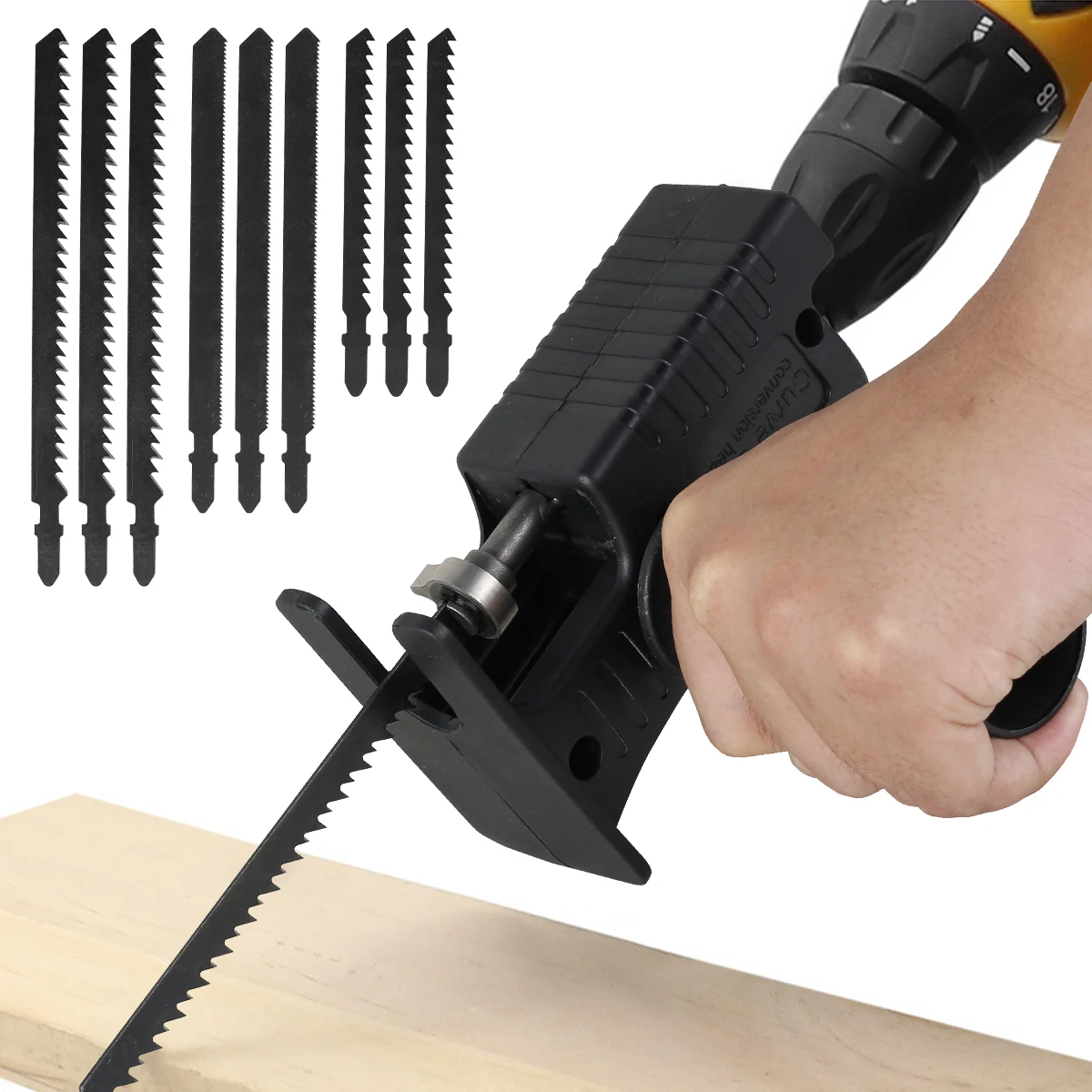 Portable-Reciprocating-Saw-Adapter-Kit-Electric-Drill-Converter ...