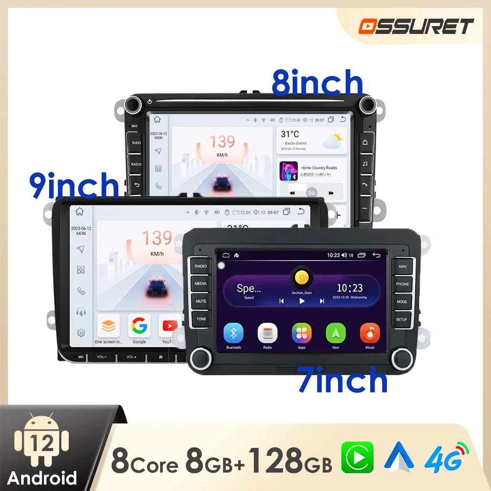 Android Car Multimedia for Volkswagen VW Passat B6 GOLF 5 POLO 6 Touran ...