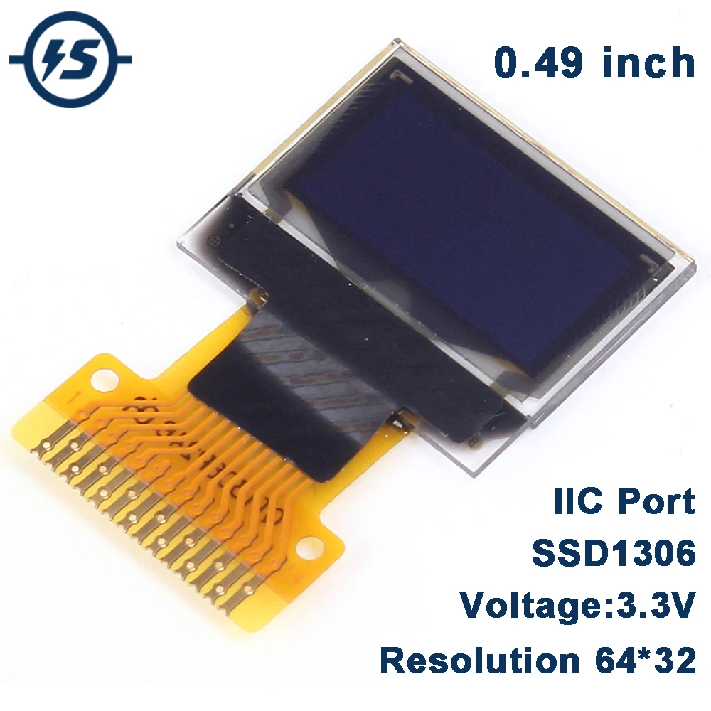 M-dulo-de-pantalla-OLED-de-0-49-pulgadas-Puerto-IIC-para-Arduino-AVR ...
