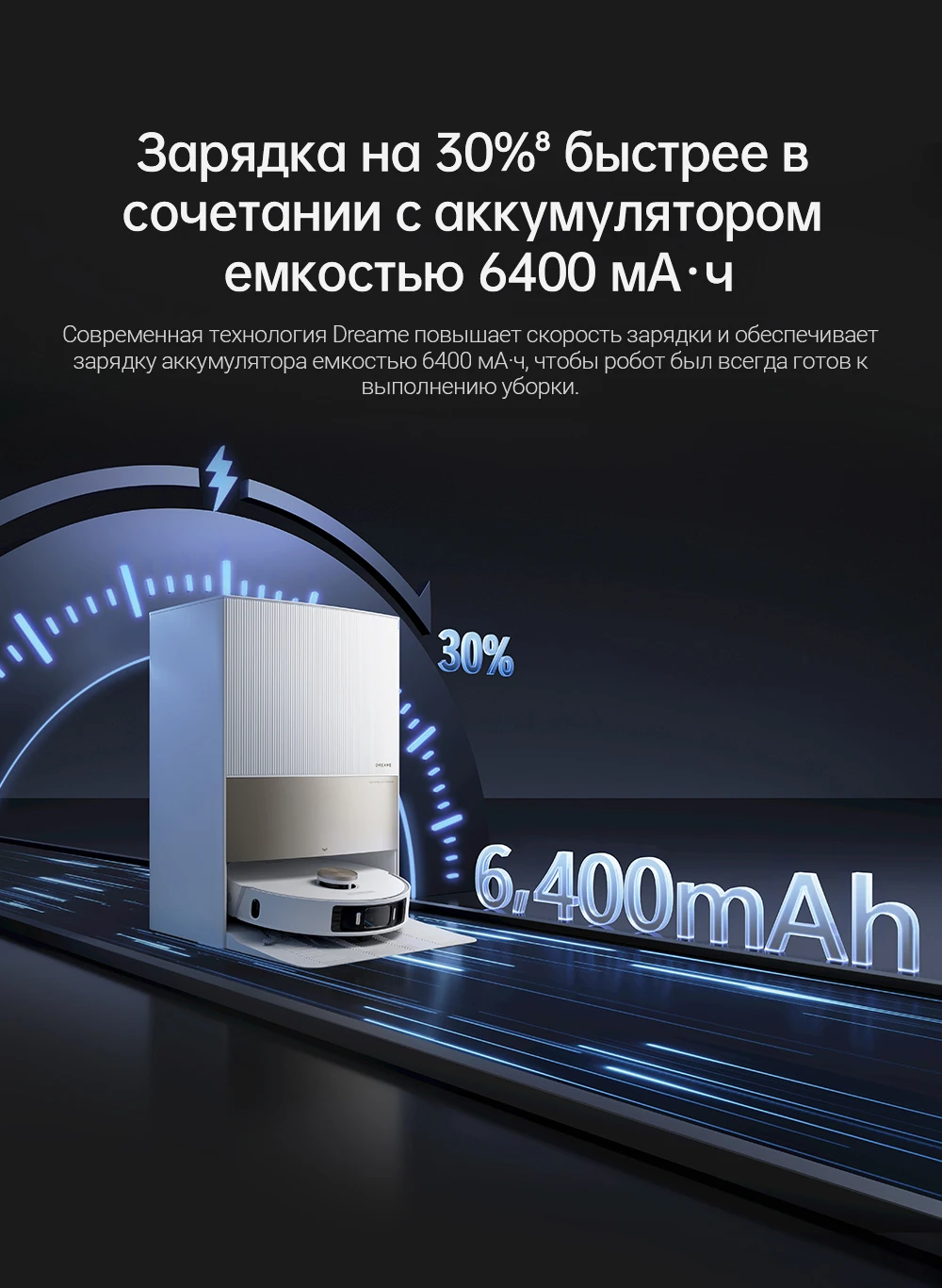 Dreame Bot L20 Ultra complete,Робот-пылесос, AI и 3D, всасывания 7000 ...