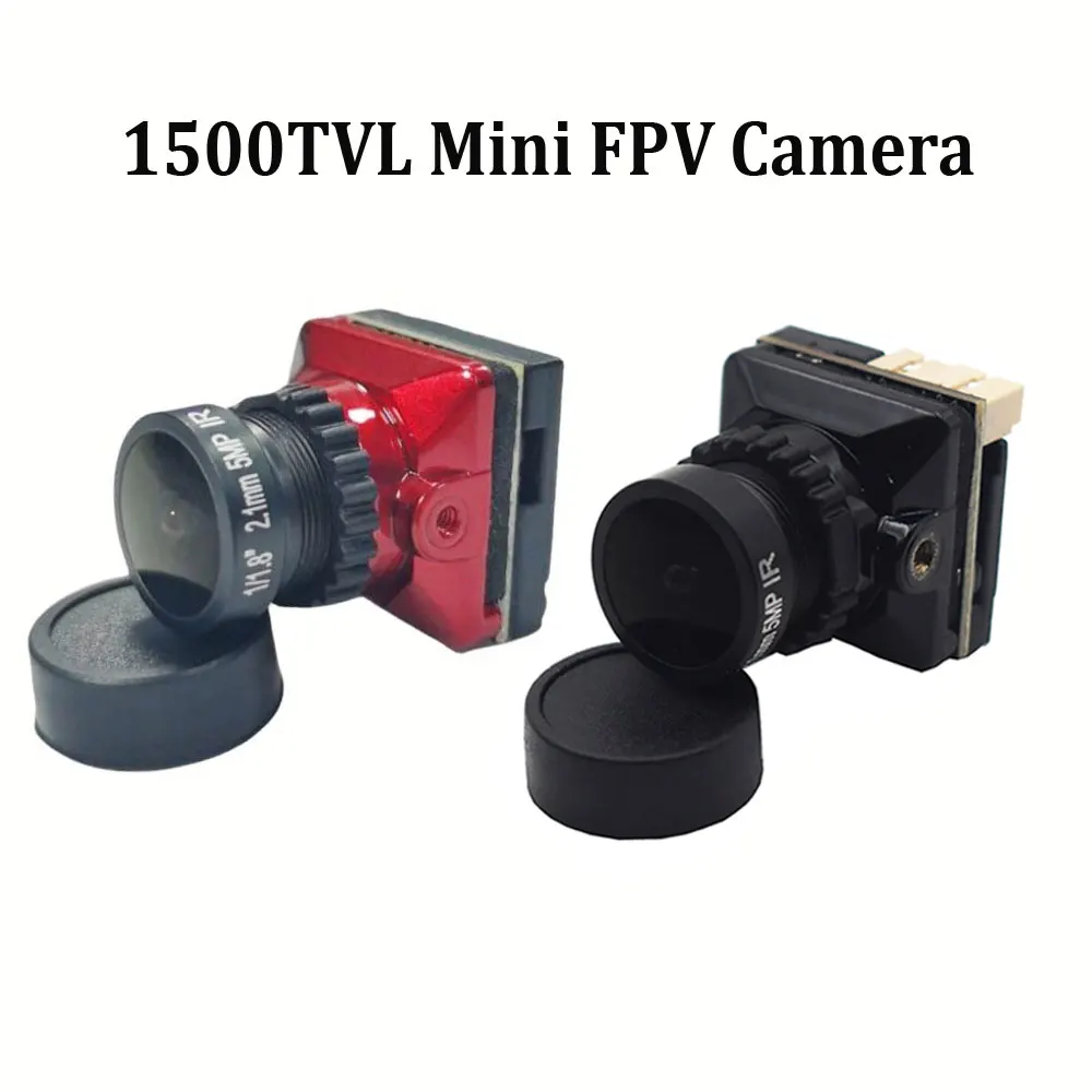 1/3 CMOS 1500TVL Mini FPV Camera 2.1mm Lens Voltage 5V-30V PAL / NTSC ...