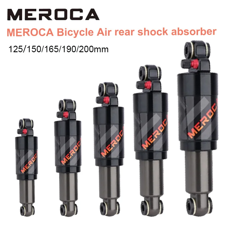 MEROCA-Bicycle-Air-rear-shock-absorber-125mm-150mm-165mm-190mm-200mm ...